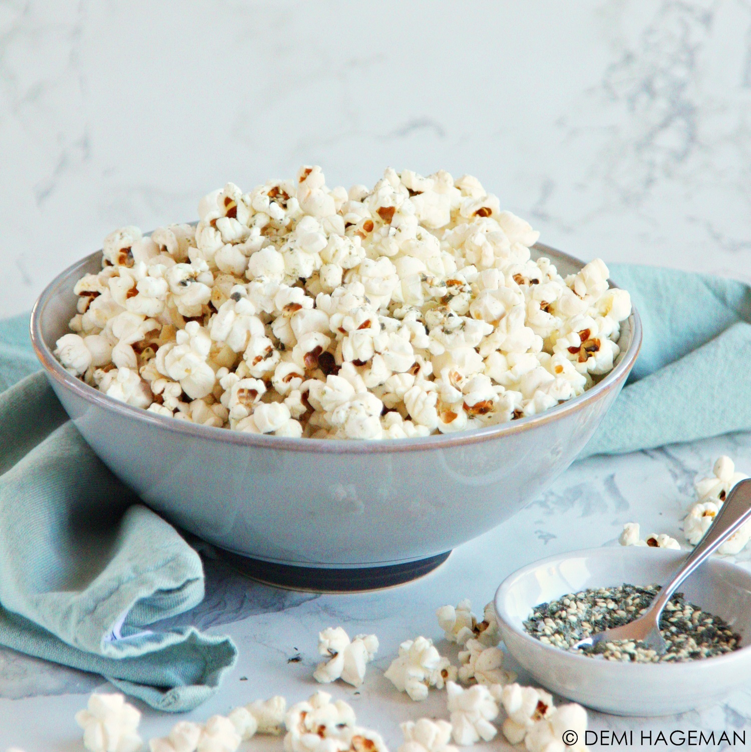 Furikake popcorn - popcorn met Japanse umamitopping - StudioKOOK